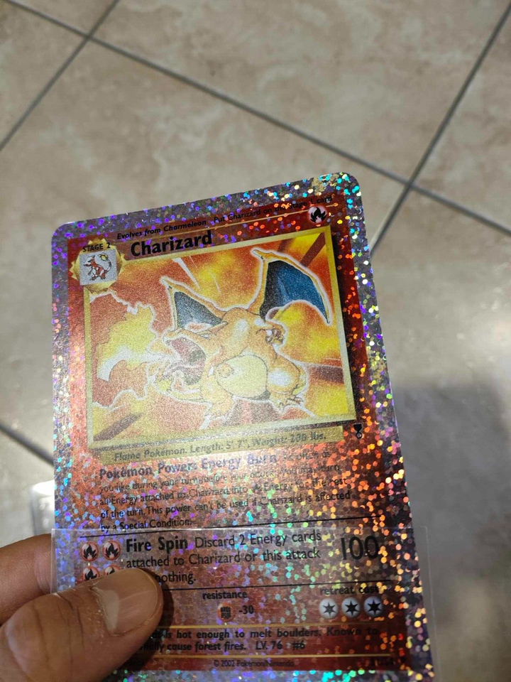 POKEMON COMPLETE SET CARD BOX TOPPER JUMBO S1 CHARIZARD LEGENDARY ...