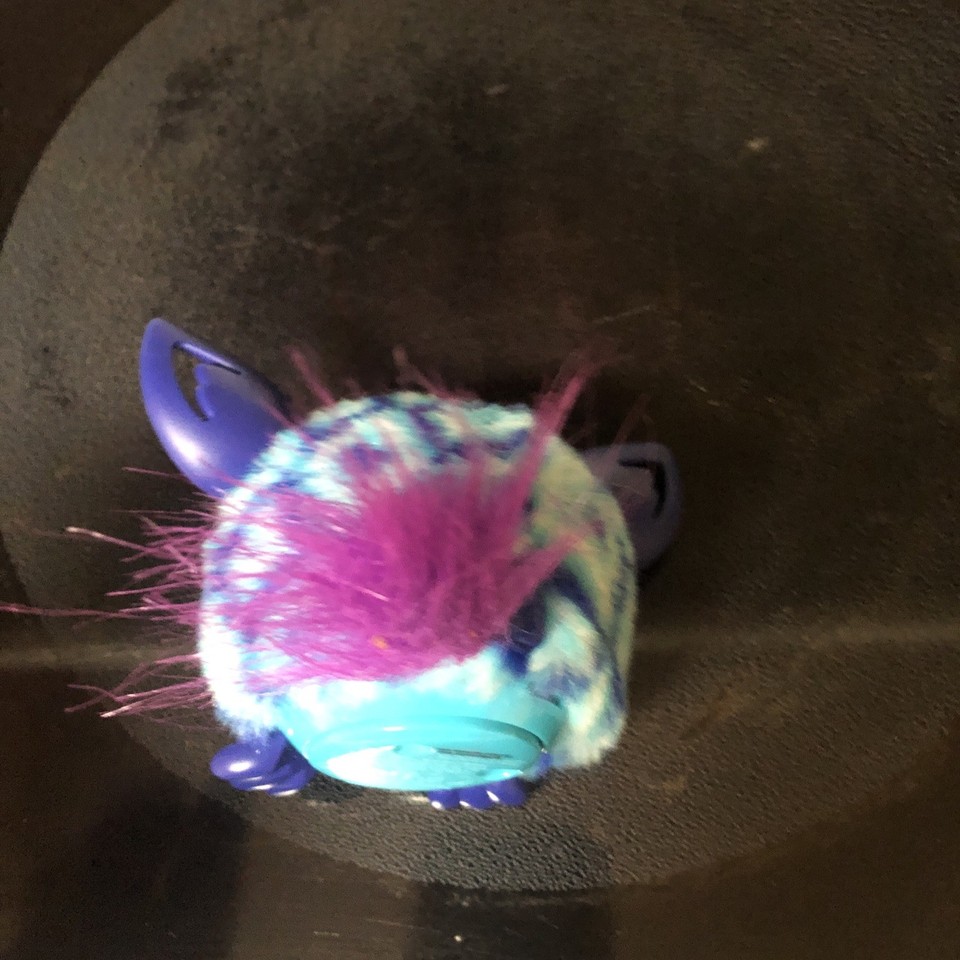 2012 Hasbro Furby Boom Blue & Green Interactive Talking Toy -LIGHTS UP ...