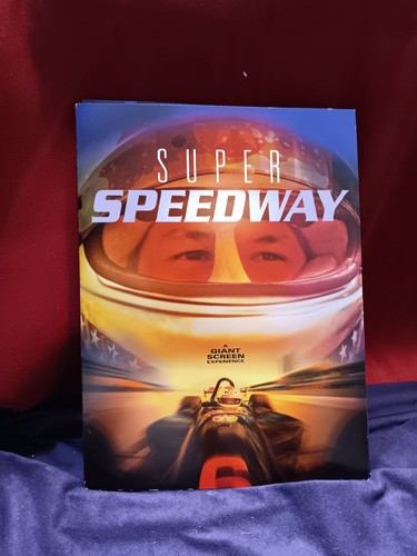 Super Speedway IMAX movie featuring Mario Andretti - visitor's program ...