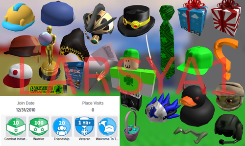 ROBLOX + 30+ OFFSALES + 2010 OG JOIN DATE + OG RARES OFFSALES + RARE ...