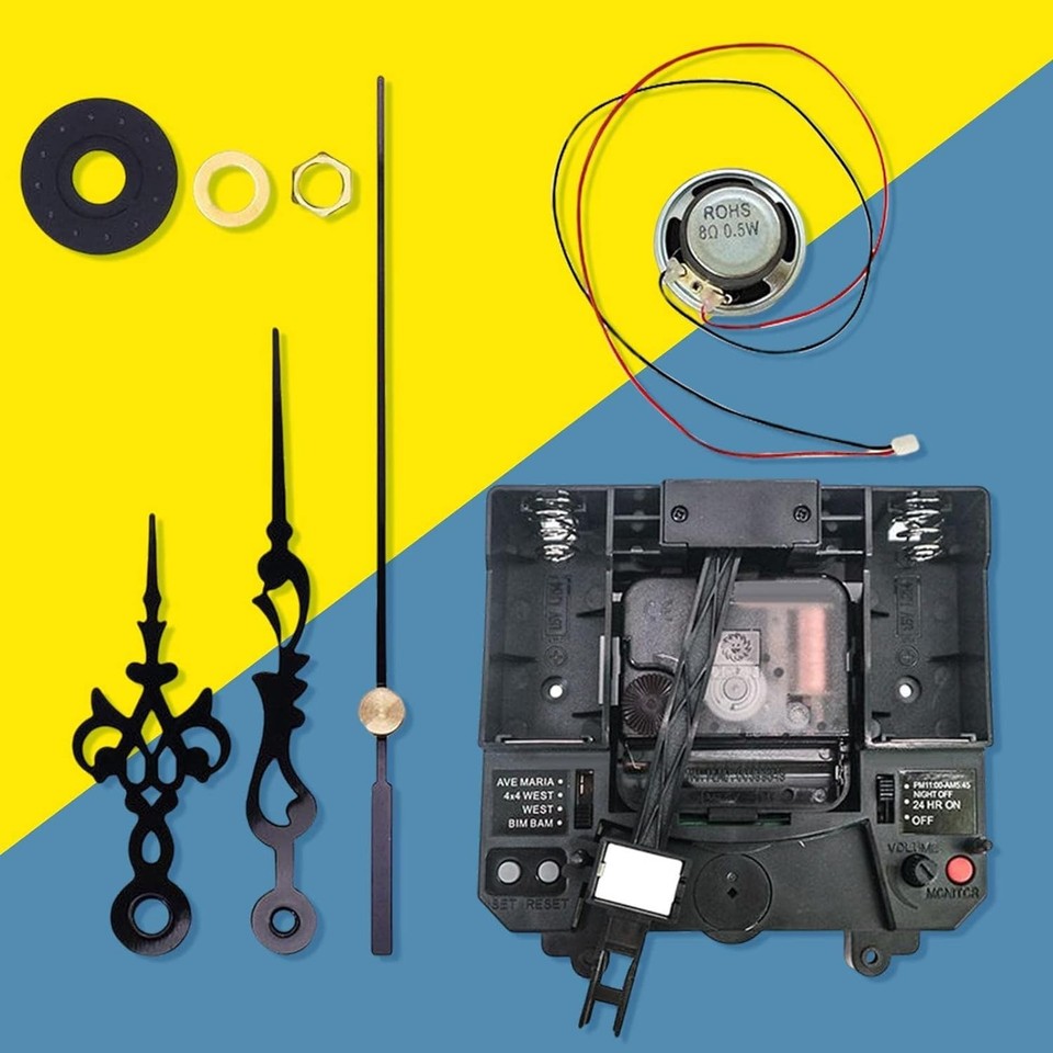 Chiming Quartz Clock Movement Kit for Elegant DIY Clock Making and ...