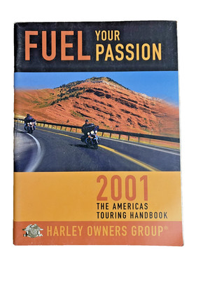 2001 Harley Owners Group Hog Touring Handbook USA-Canada Road Maps | eBay