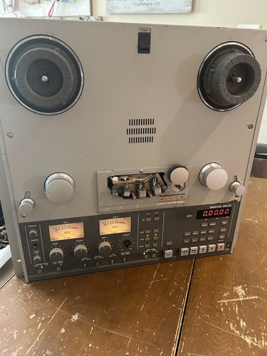 TASCAM BR-20 REEL-TO-REEL 2 TRACK RECORDER/REPRODUCER -(POWER TESTED ...