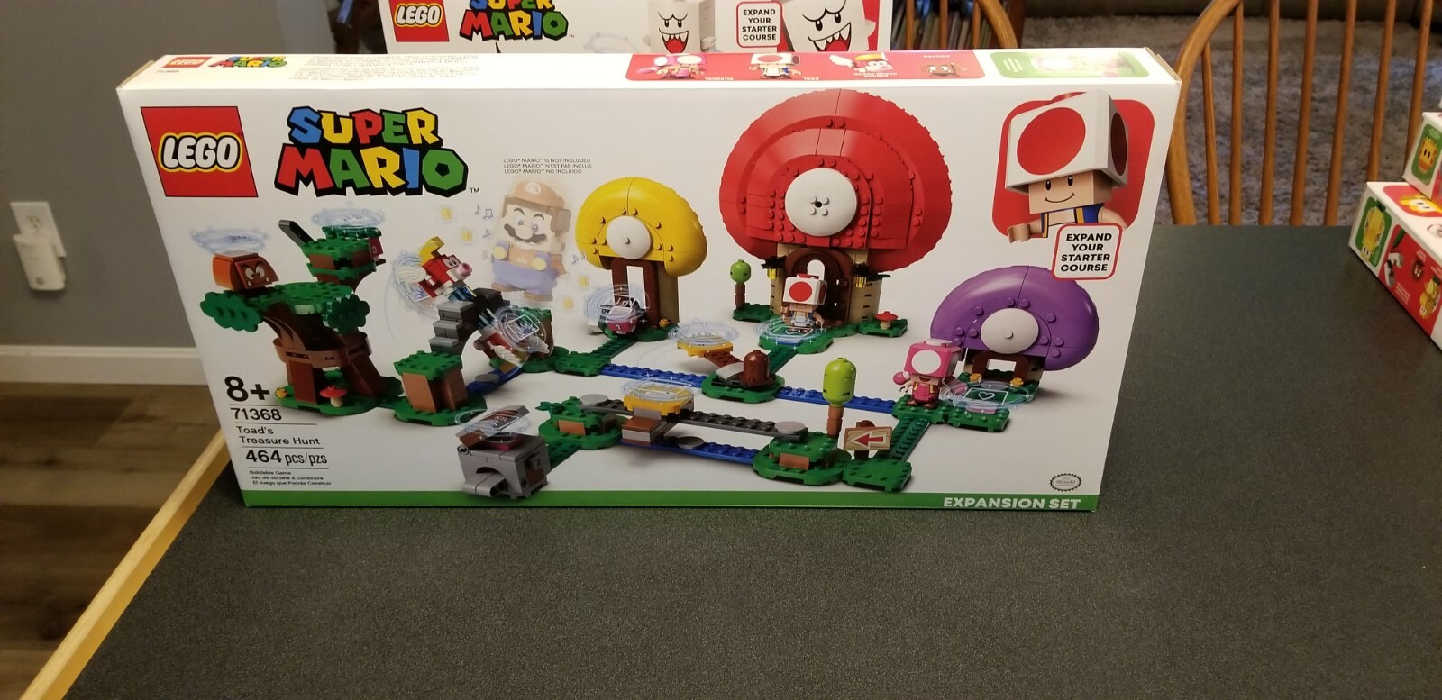LEGO 71368 Super Mario Toad's Treasure Hunt Expansion Set Brand New | eBay