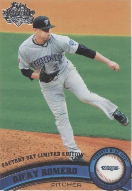 2011 Topps - Ricky Romero #148 Diamond Anniversary for sale online | eBay