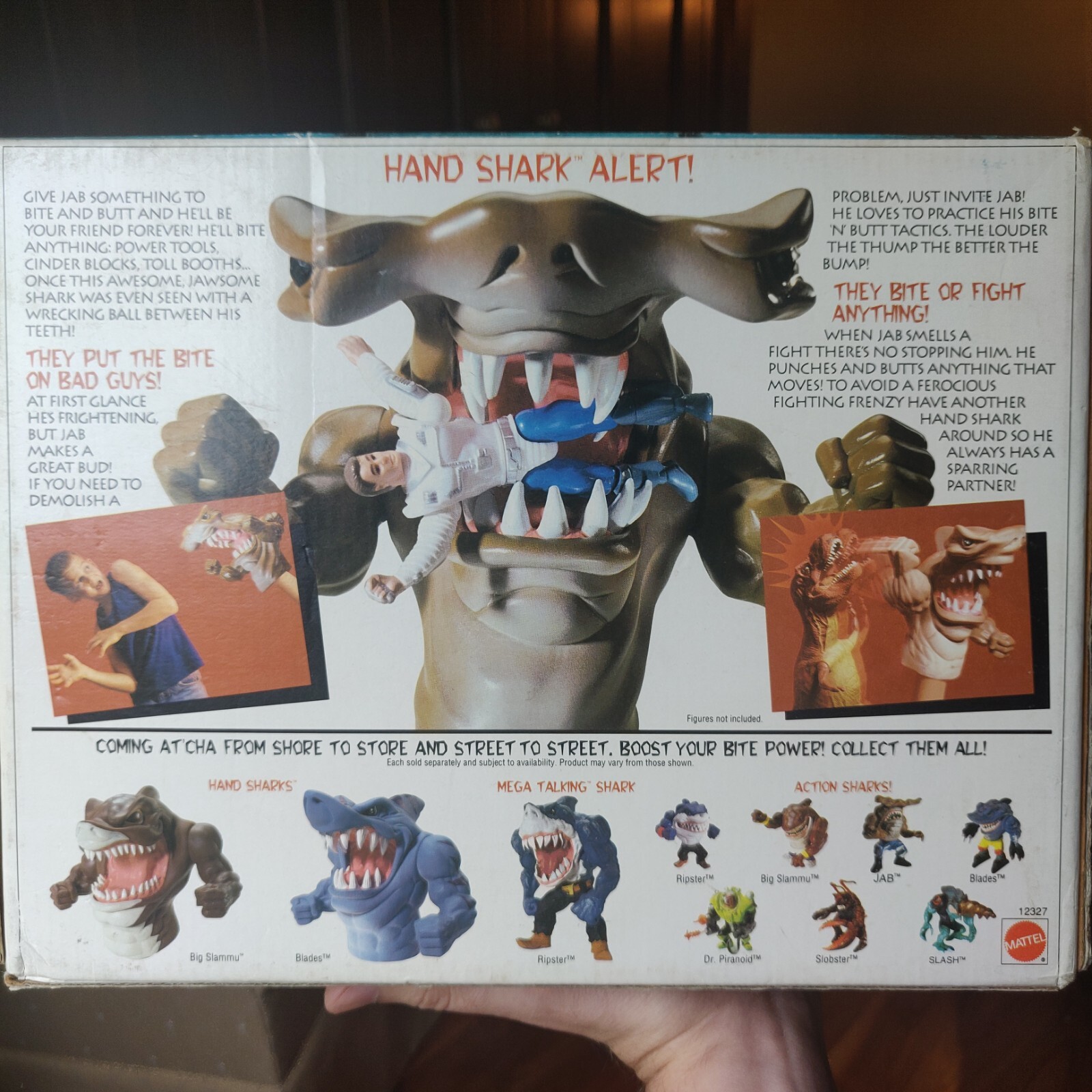 Vintage Street Sharks Jab Hand Shark Puppet BRAND NEW NIB 1994 Mattel 🔥 ...