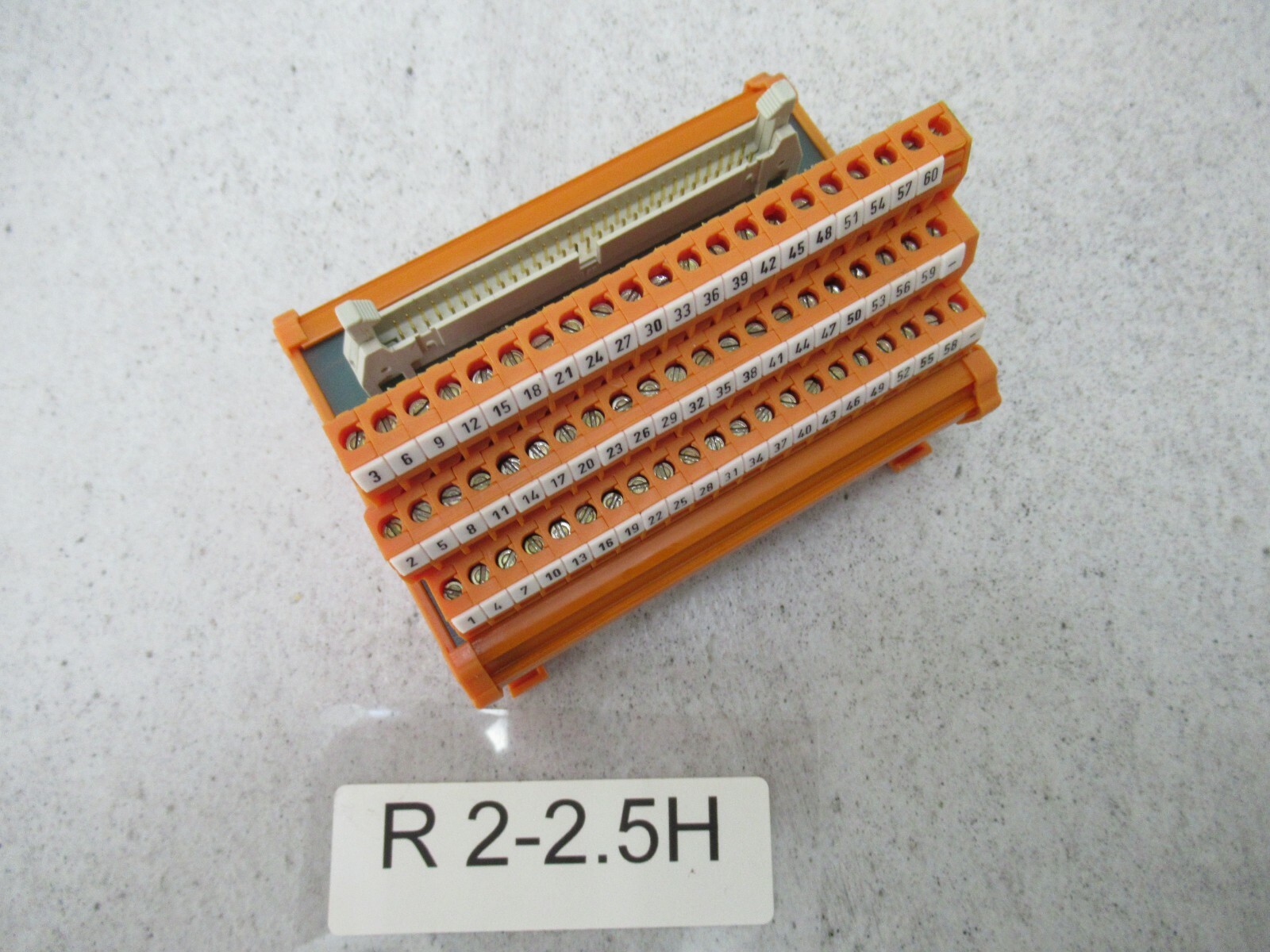 Weidmüller 8012960000 Interface RSF Connector RS F60 LP3R 3/63 60 Pole ...