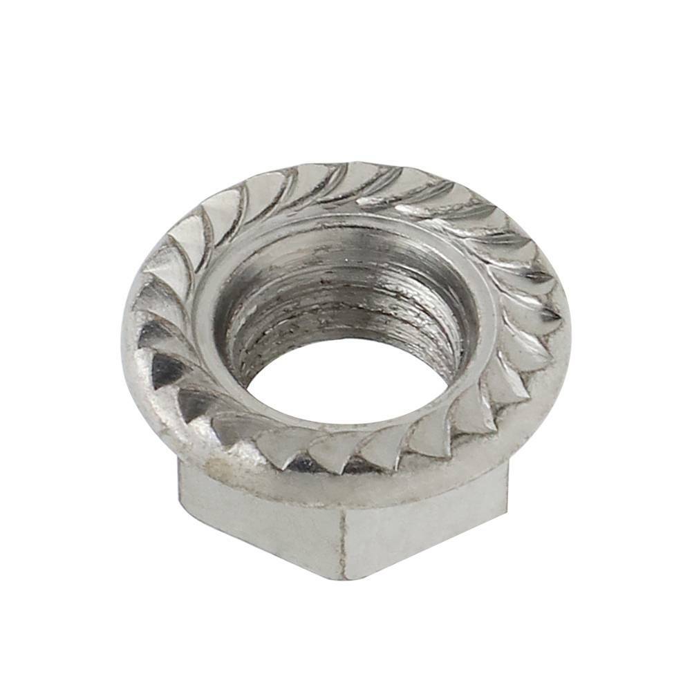 10mm Exhaust Flange Stud Serrated Nut M10x1.25 Exhaust Studs & Serrated ...