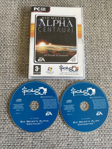 Sid Meier's Alpha Centauri (PC, 1998) Sold Out Software Version 5050740022553 | eBay