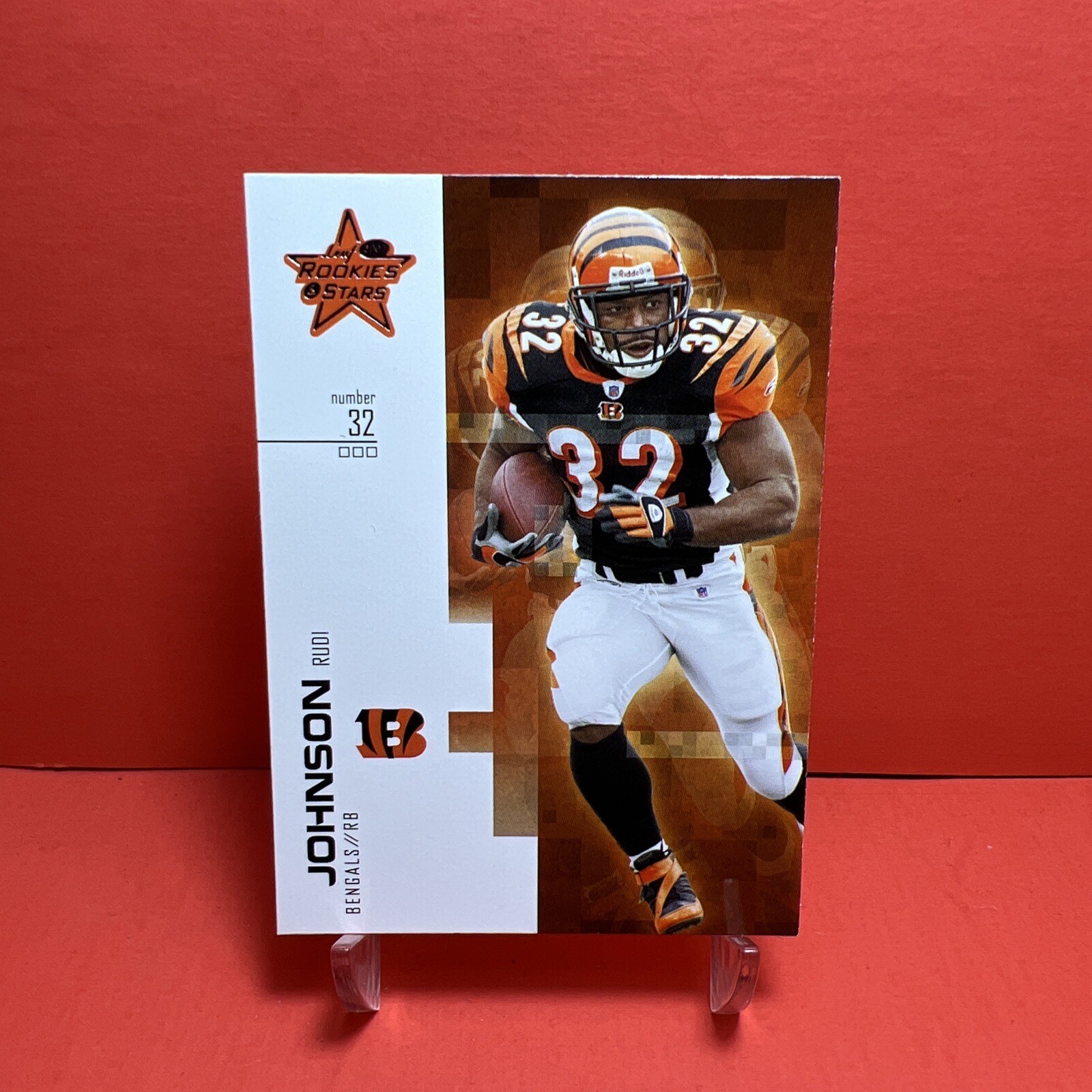 2007 Leaf Rookies & Stars Rudi Johnson #68 EX Card | eBay