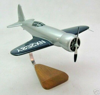 Hughes H-1 Racer Airplane Desktop Replica Wood Model Regular New Free ...
