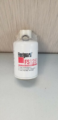 FS1251 - FUEL FILTER/WATER SEPARATOR, CUMMINS FLEETGUARD | eBay