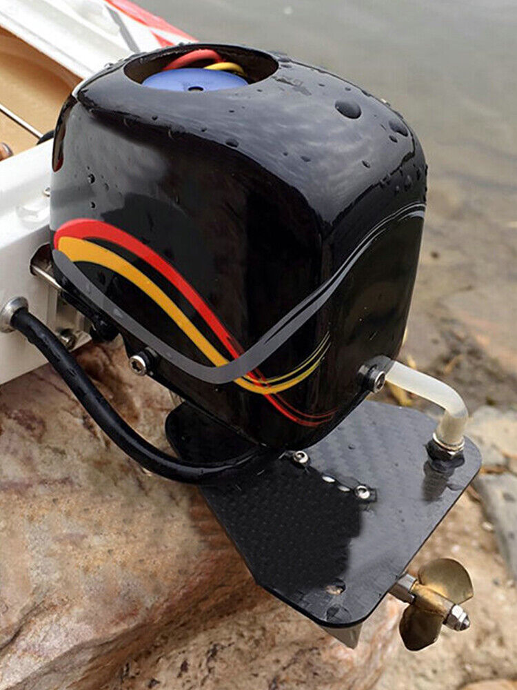 3S Outboard Motor Engine Propeller Thruster Boat Tail Driver for RC ...
