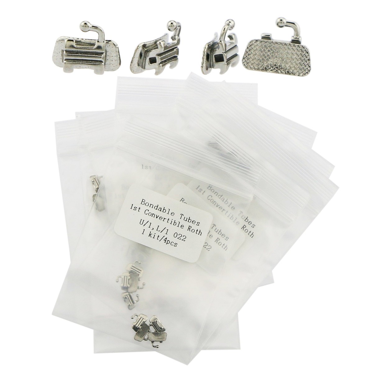 Dental Laboratory Orthodontic Mini MBT Brackets Tubes Orthodontic N ...