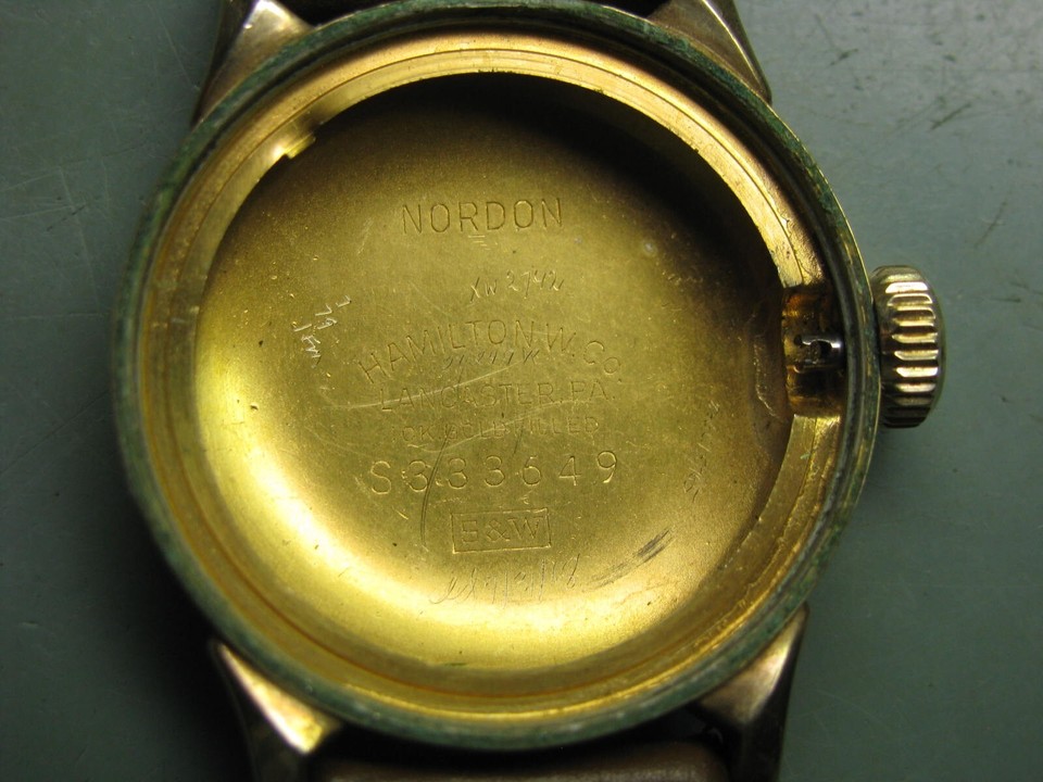 Hamilton "Nordon" Vintage 10k Gold Filled Art Deco Wrist Watch | eBay