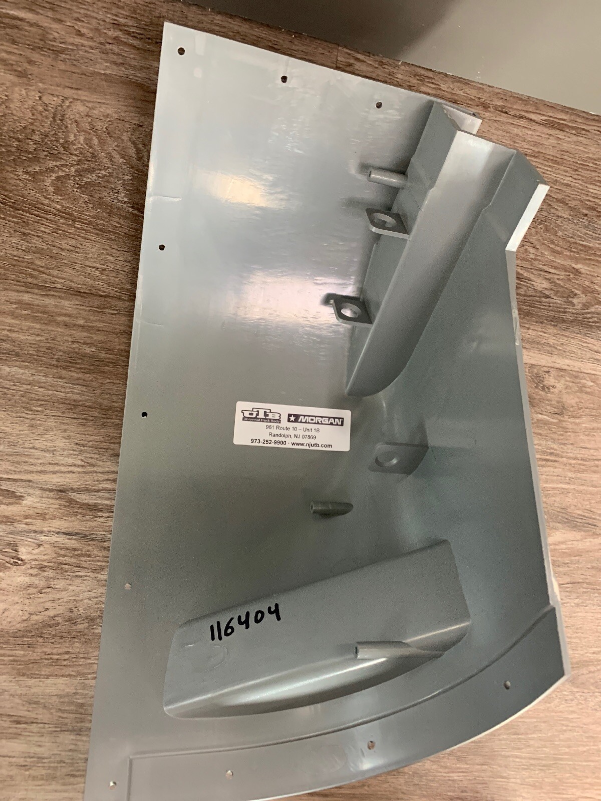 GENUINE Supreme 116404 OEM Curbside Corner Cap Box Truck Radius Morgan ...