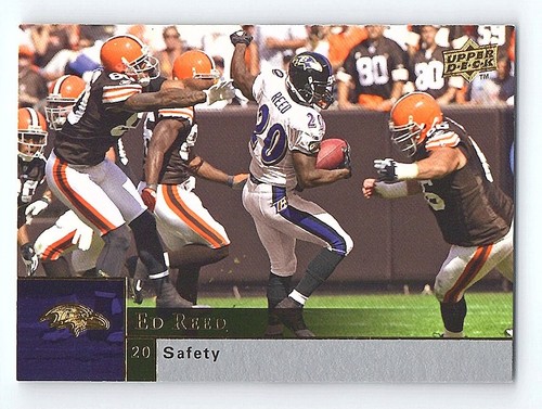 2009 Upper Deck Ed Reed Baltimore Ravens #14 | eBay