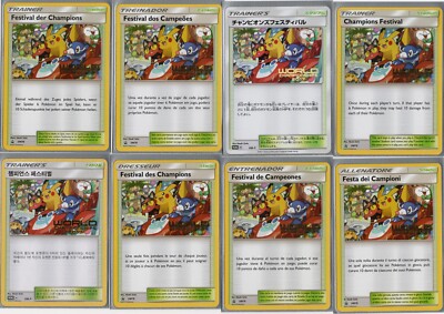 Pokemon COMPLETE SET of Champions Festival SM78 World Champs 2017 ...