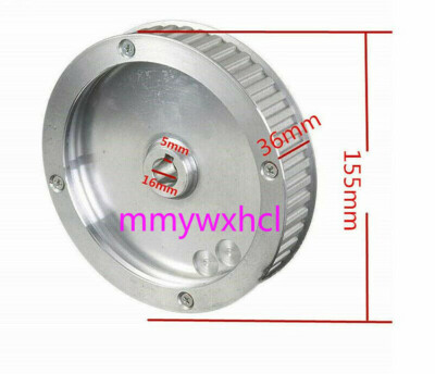 CNC Vertical Milling Machine Parts Gear Belt Pulley 155mm For ...