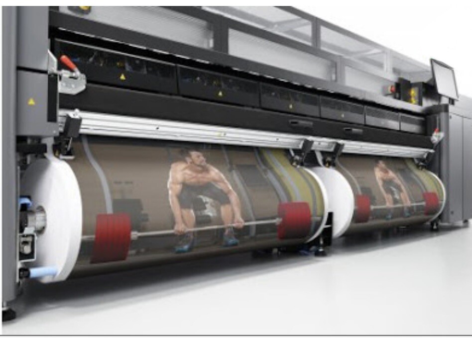 Used HP Scitex Latex 3600 Printer 126 Inches 6 Color Printer - Dual Row ...