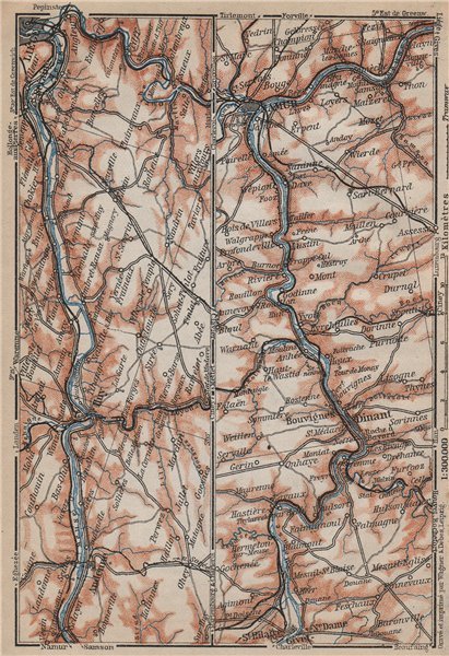 Meuse River Map