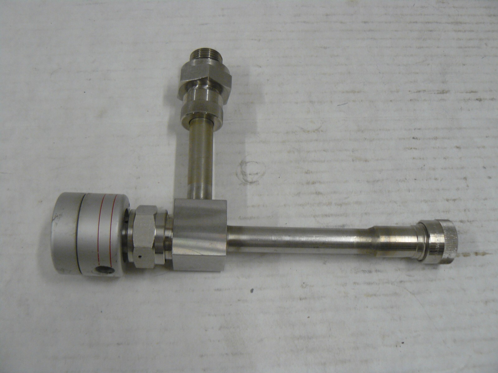 FUJIKIN TYPE N C VALVE O P 3 5 TO 7 KGF CM2G PNEUMATIC OPERATED GAS