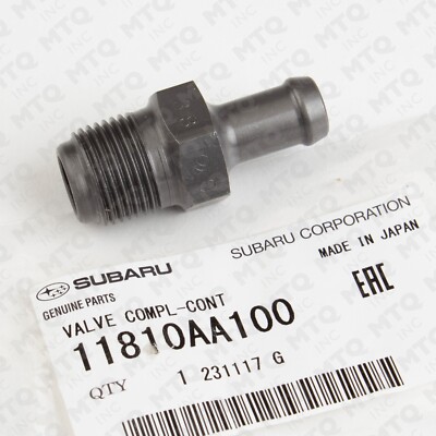 Genuine Subaru PCV Valve Impreza Forester Outback Legacy Tribeca ...