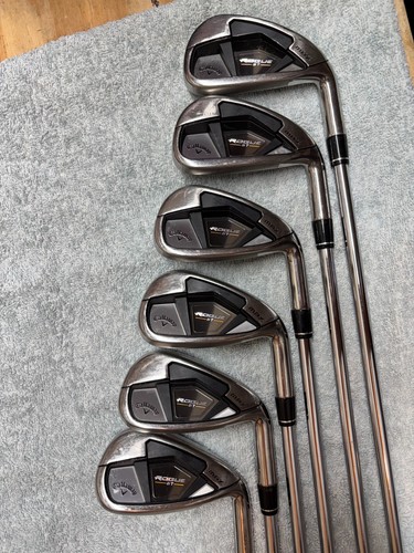 Callaway Rogue ST Max Iron Set, RH, 6-PW, AW, 6 clubs, Used, Reg Flex ...