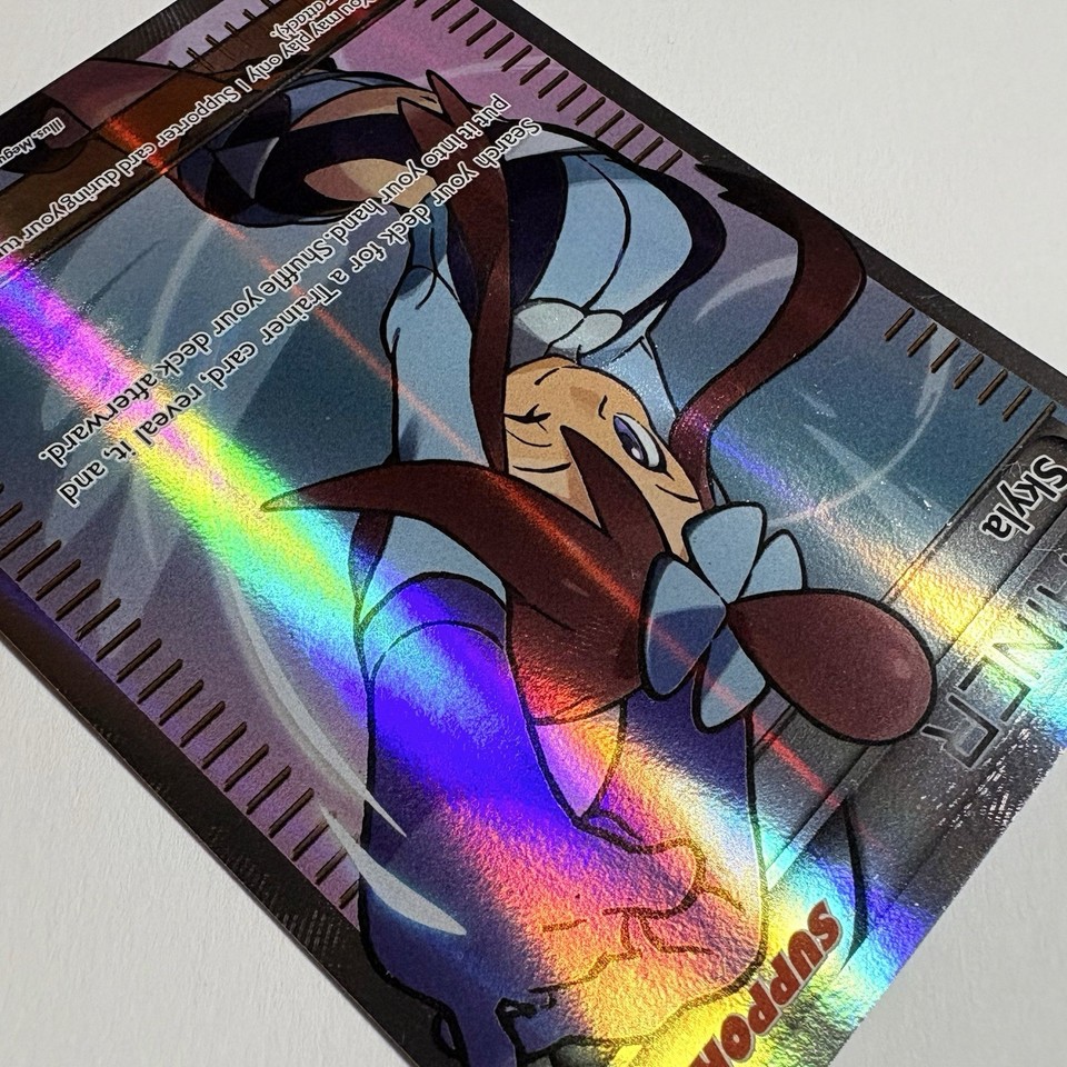 Pokemon Skyla 122/122 BREAKpoint Ultra Rare Full Art Holo LP+ | eBay