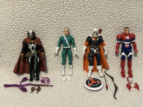 LOT Marvel Legends Iron Patriot, Taskmaster (Cabal pack), Quicksilver ...