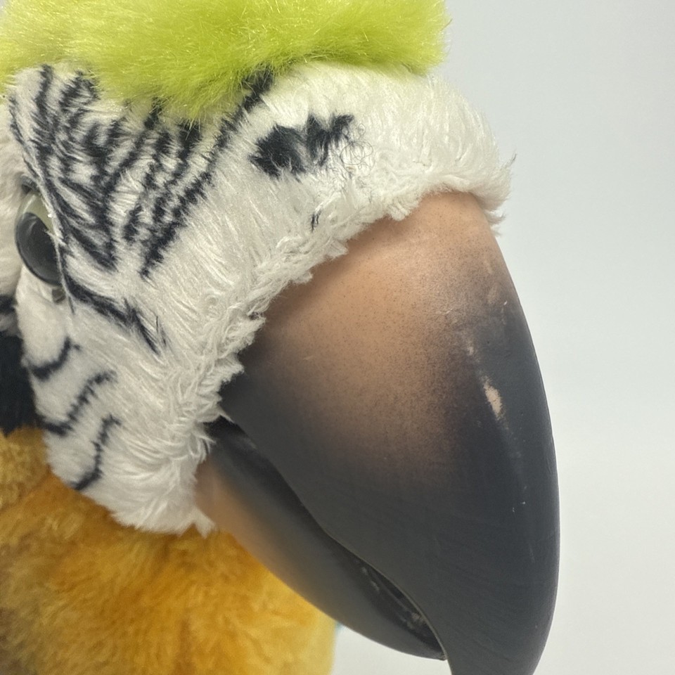 Fur Real Furreal Friends Talking Parrot Squawkers McCaw Hasbro 2007 No ...