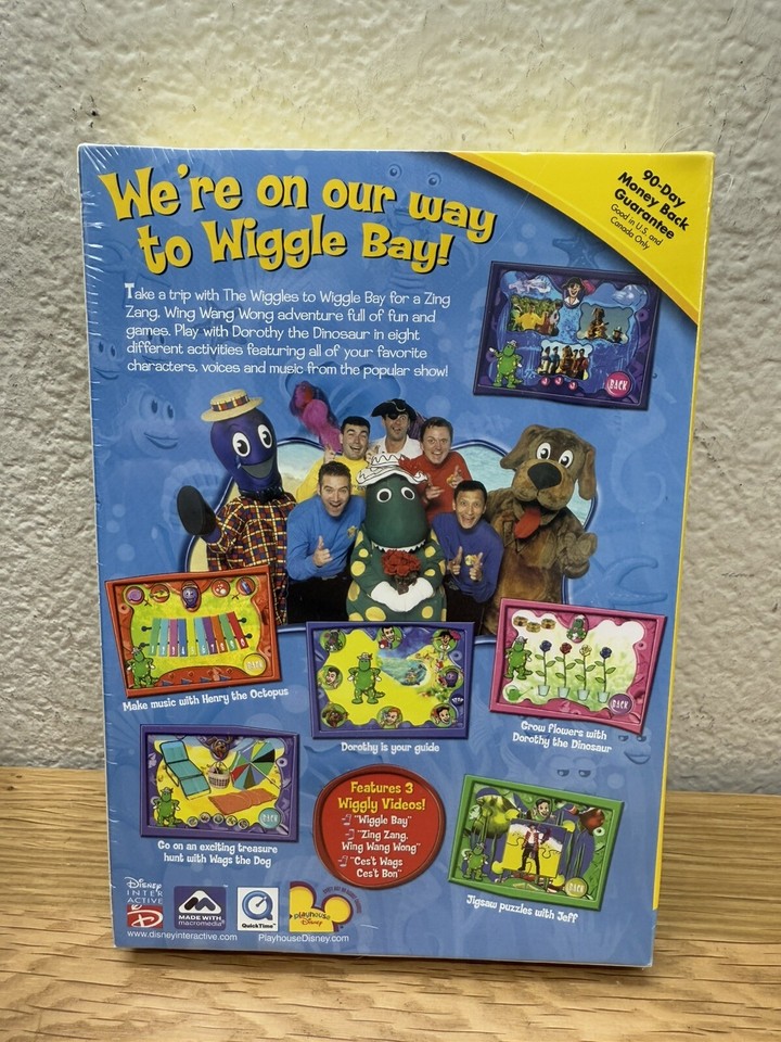 Playhouse Disney The Wiggles: Wiggle Bay PC CD Imagine Learn Videos ...