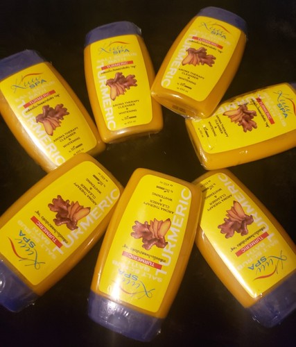 KUU Spa Tumeric Salt Scrub Body Facial Bath ,Cleanser 450 ml.Skin ...