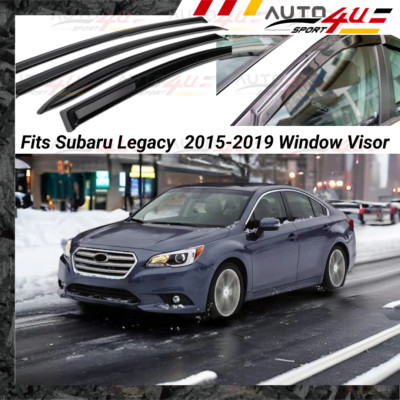 Fits Subaru Legacy 2015-2019 Vent Window Visors Sun Wind Guard Shade ...