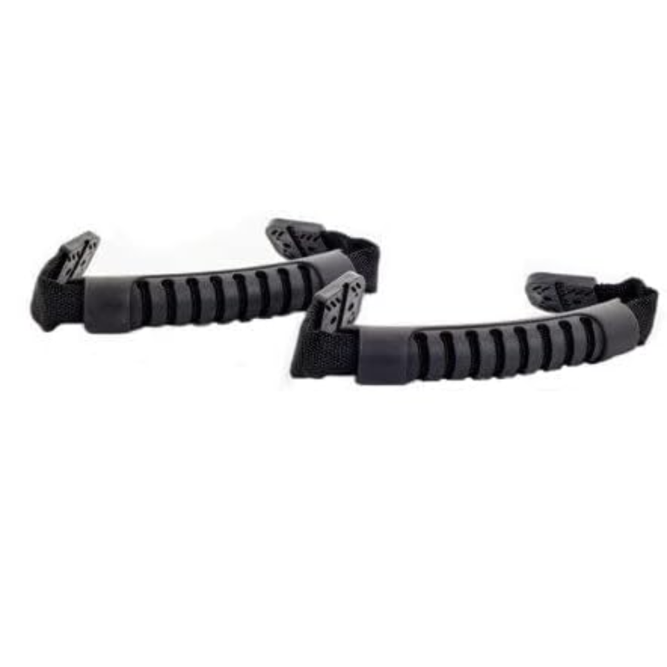 Canoe/Kayak Molded Webbing Handle with End Caps (Pack of 2) Black | eBay