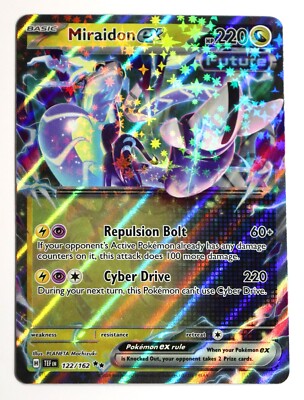 Pokemon TCG Miraidon ex - 122/162 Temporal Forces Holo Double Rare | eBay