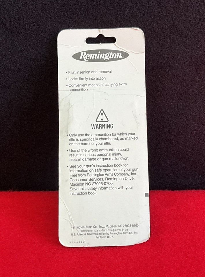 1 x Remington M 597 .22 Magnum / .17 HMR / .22 WMR Magazine - 8 Round ...