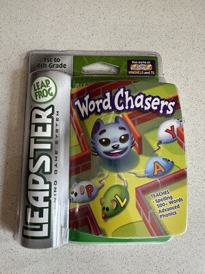 Leapster Arcade: Word Chasers NEW Sealed Leap Frog SPELLING | eBay