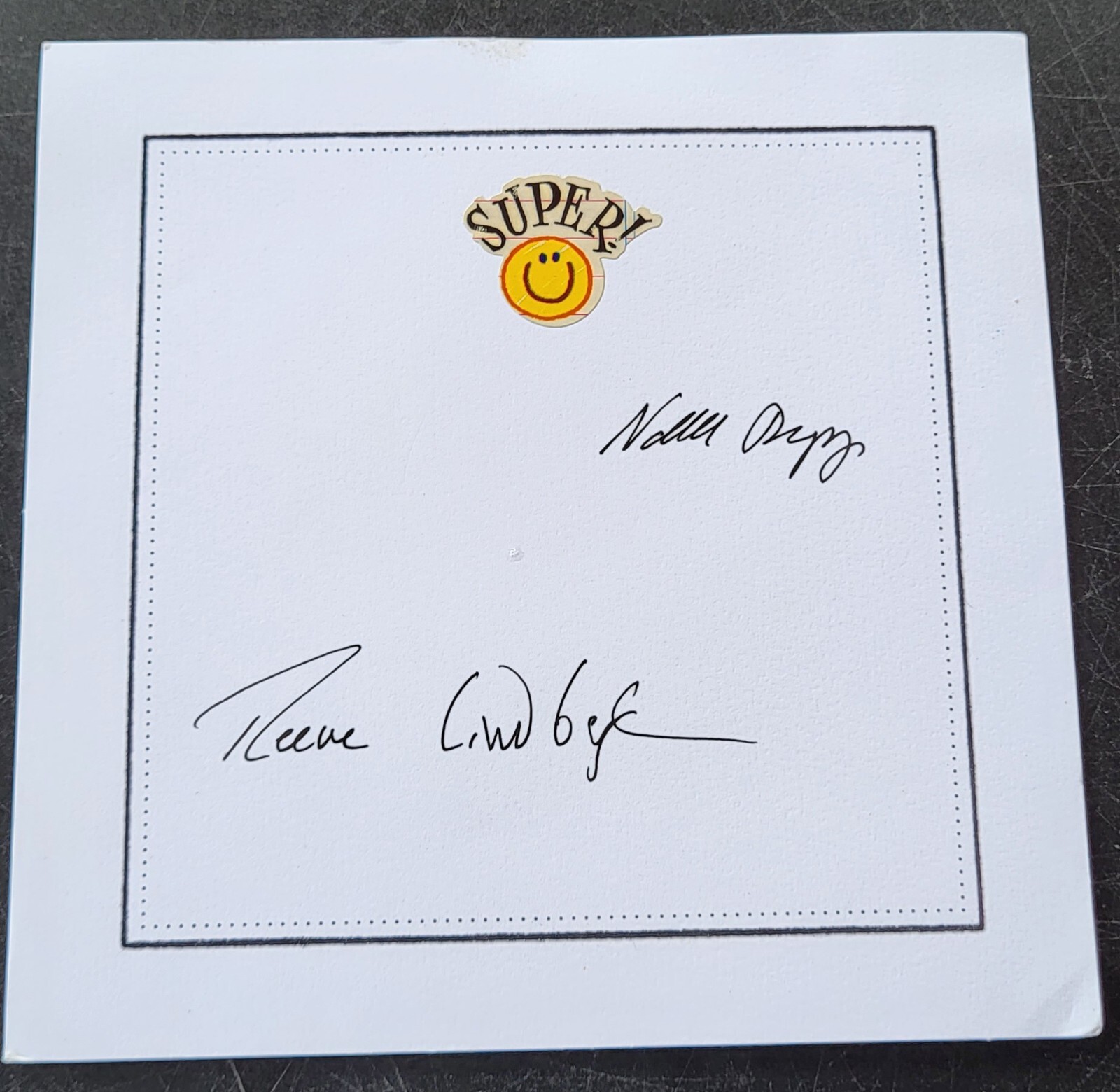 Reeve Lindbergh Autographed Card Author / Daughter of Charles Lindbergh ...