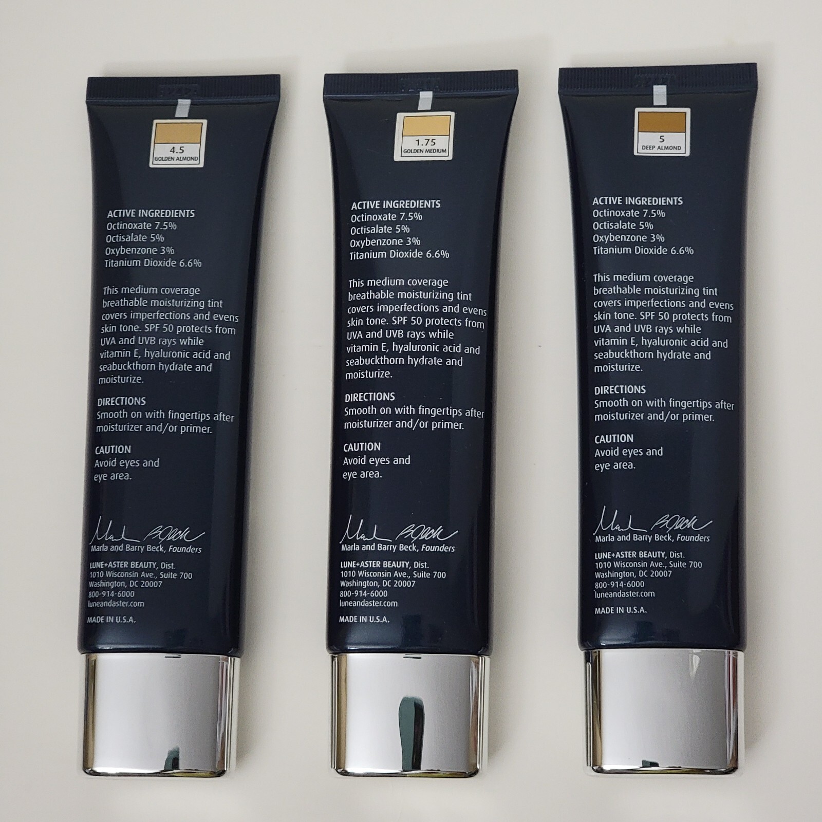 lune + aster CC COVER + CORRECT TINTED MOISTURIZER 1.7 oz PICK YOUR ...