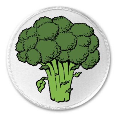 Broccoli - 3" Sew / Iron On Patch Veggie Vegetable Healthy Green Food ...