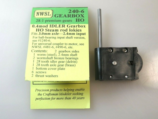 Nothwest Shortline 240-6 HO Scale Idler Gearbox Kit NWSL 28 1 for sale ...