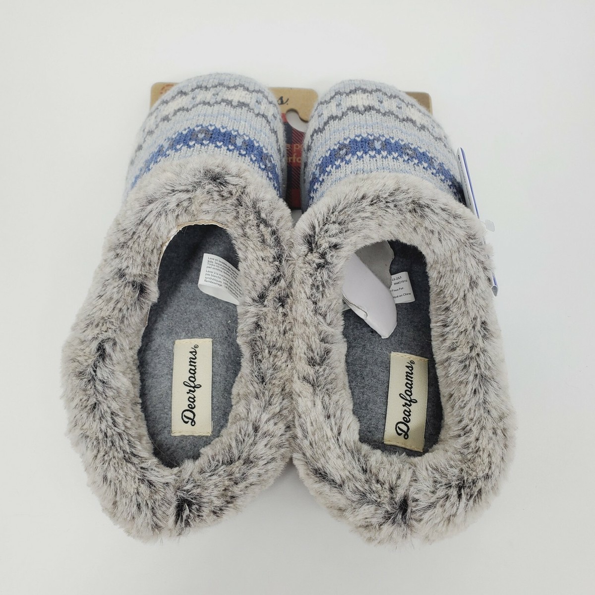 Dearfoams Womens Lara Fair Isle Clog Slippers Bealls, 59% OFF