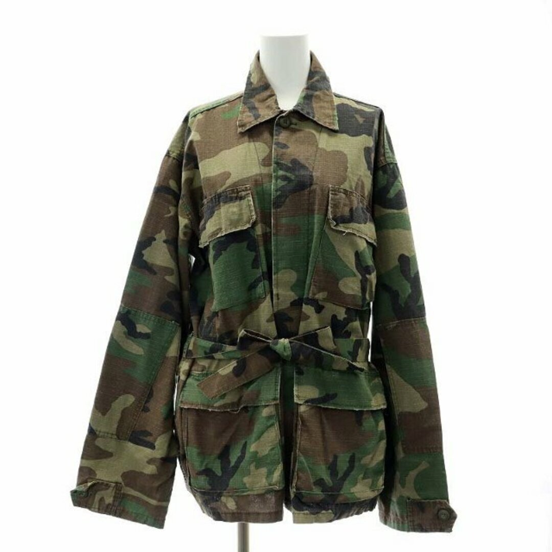 ROTHCO Camo Ripstop Field Jacket Camouflage Stainless… - Gem