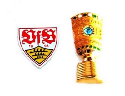 VFB Stuttgart Pin - DFB Pokalsieger 2025 Pin - 2er Pin-Set | eBay.de