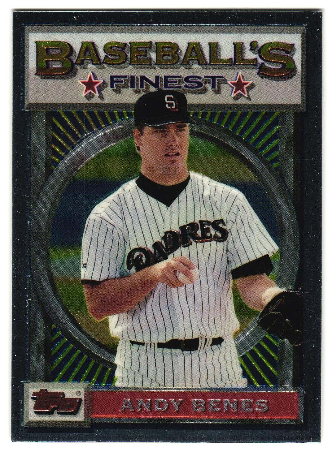 Andy Benes 1993 Topps Finest MLB Card # 19 Auc | eBay