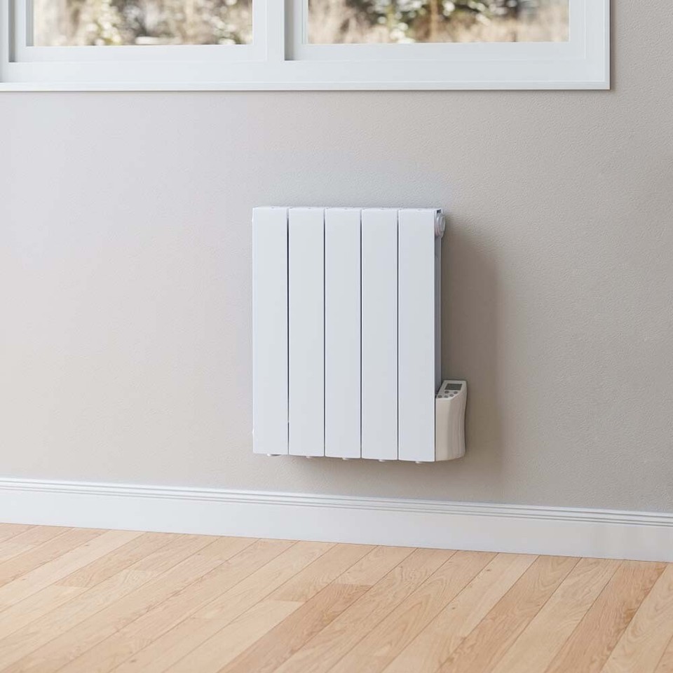 Aluminum Panel Heater Radiator Wall Mount Oil Filled Digital Electric ...