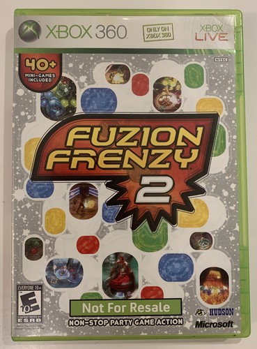 Fuzion Frenzy 2 (Microsoft Xbox 360, 2006) Complete CIB Tested 🎮💥 | eBay