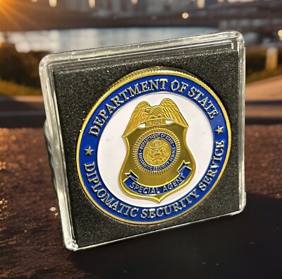 DEPARTMENT OF STATE-US Diplomatic Security Service Gold Plated ...