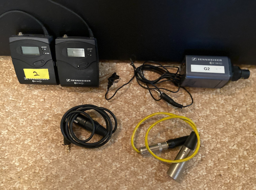 Sennheiser Wireless ew100 G2 Microphone System with Case and Adapter ...